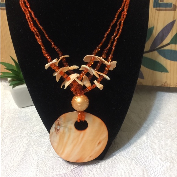 bahamas | Jewelry | Boho Style Shell Conch Necklace | Poshmark
